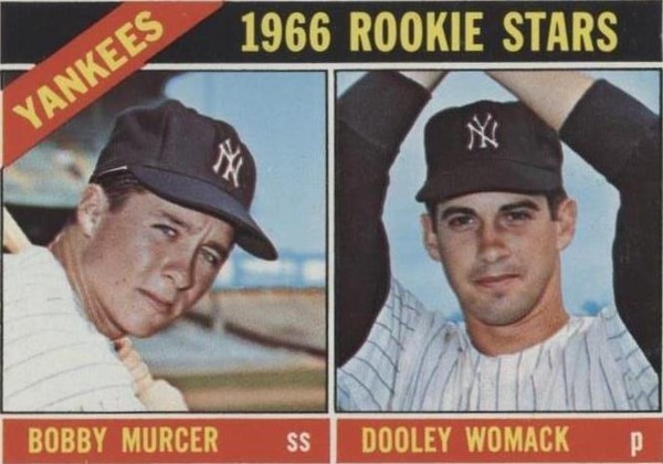 1966 Topps - 1966 Rookie Stars #469 Bobby Murcer, Dooley Womack (RC ...