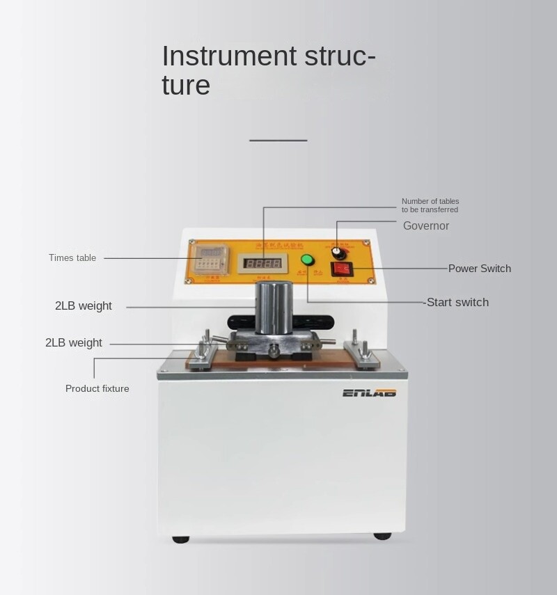 Decolorizing Tester Decolorizing Ink Test Rub Resistance Tester Paint ...