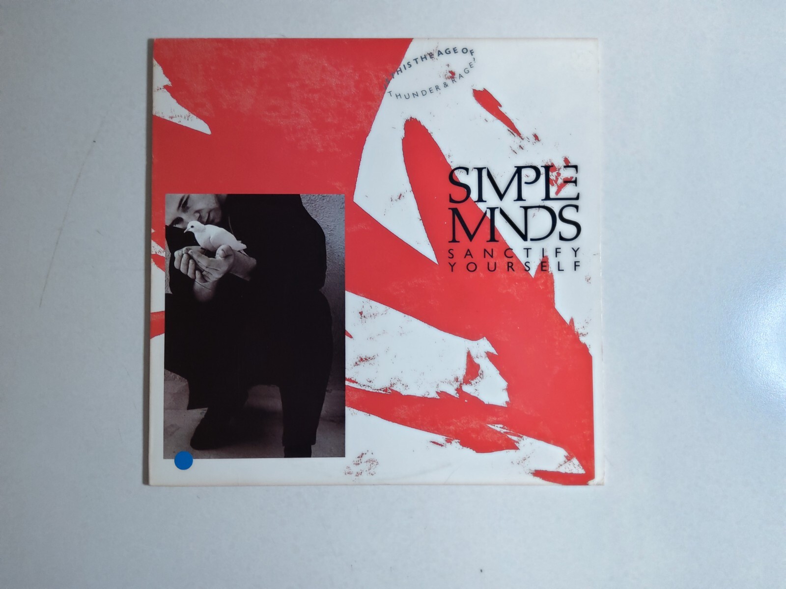 USED! SIMPLE MINDS "SANCTIFY YOURSELF" VINYL RECORD 1985 Virgin Records ...