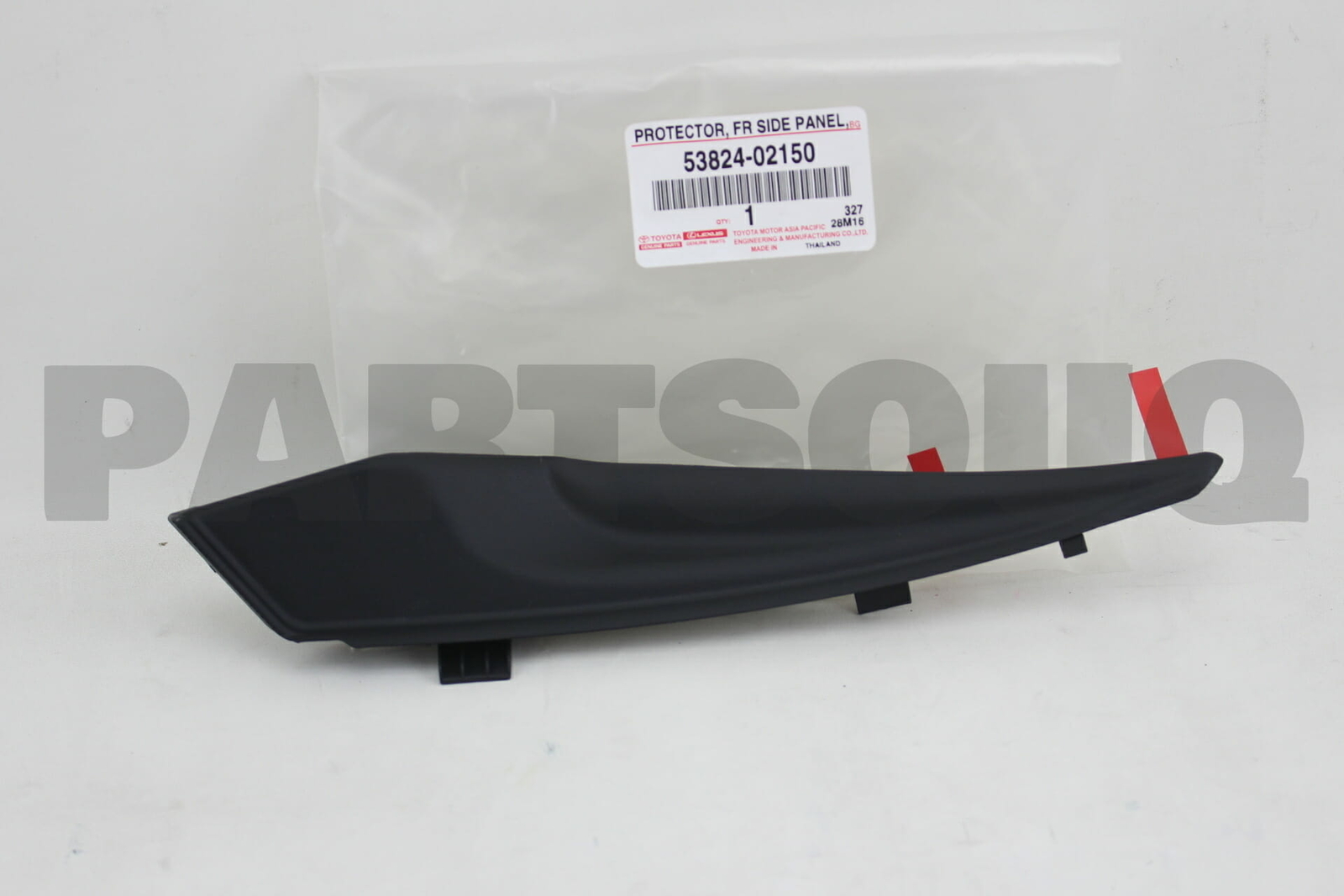5382402150 Genuine Toyota PROTECTOR, FRONT SIDE PANEL, NO.1 LH 53824 ...