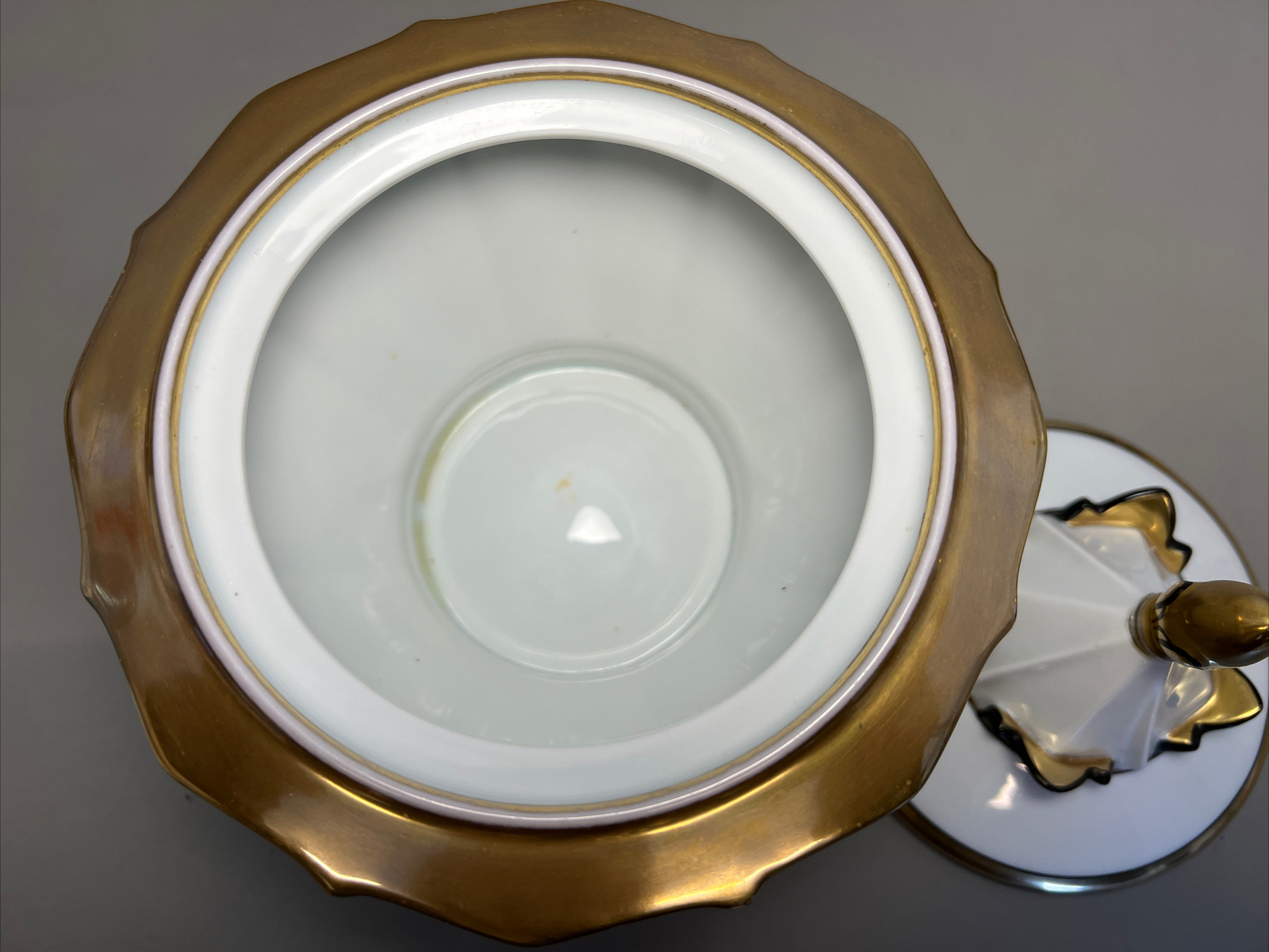 Hertel Jacob Rehau | Bonboniere Deckeldose | ART DECO | Handmalerei ...