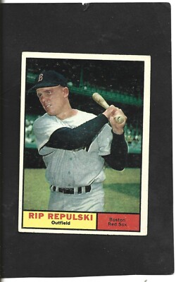 1961 Topps MLB # 128 Rip Repulski | eBay