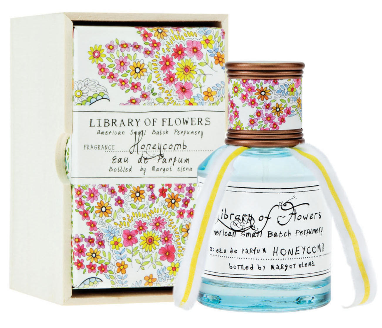 Library of Flowers Honeycomb Perfume Spray 1.69 fl oz Eau de Parfum | eBay
