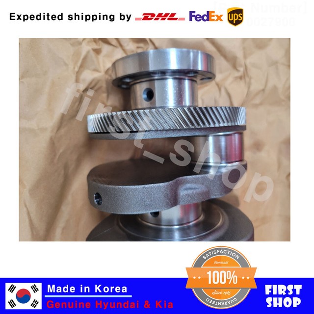651F62FU00 OEM Genuine Crankshaft for Hyundai Azera Santa FE Palisade ...