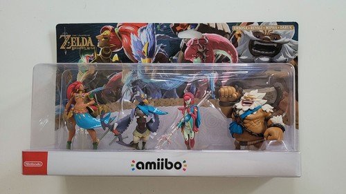 Nintendo Amiibo — Zelda: Breath of the Wild — Daruk, Mipha, Revali ...