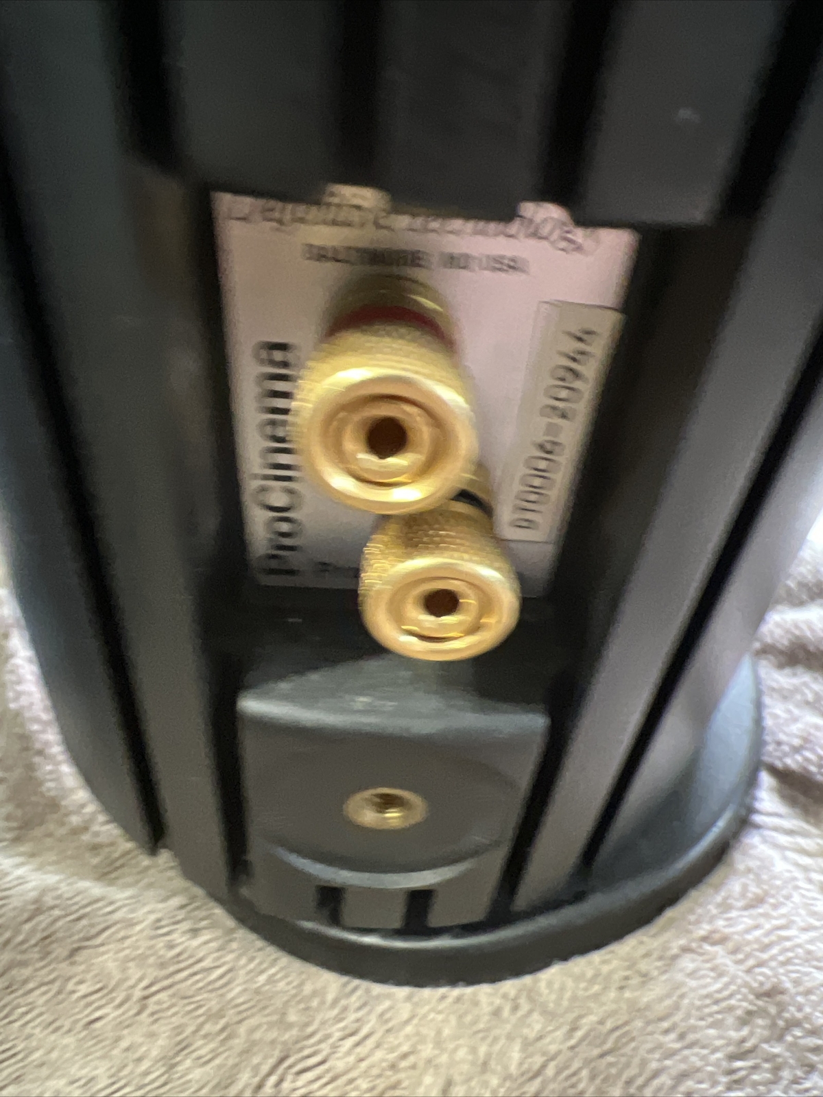 Definitive Technology Promonitor 100 Main / Stereo Speakers for sale ...