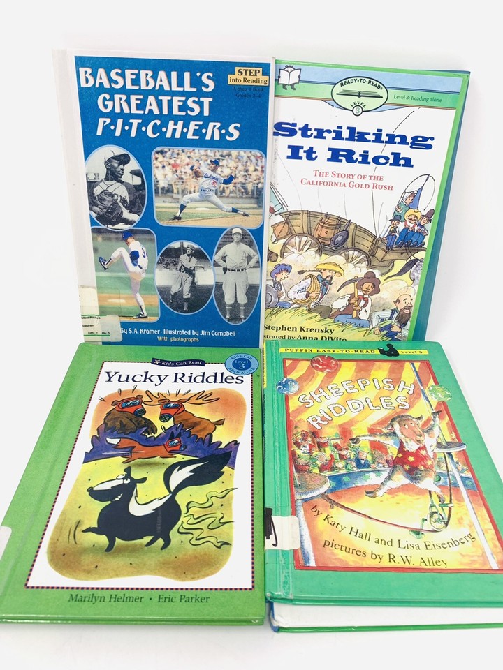 Level 3 Reading Books Readers Green Light I Can Read Ready-To Read Lot ...
