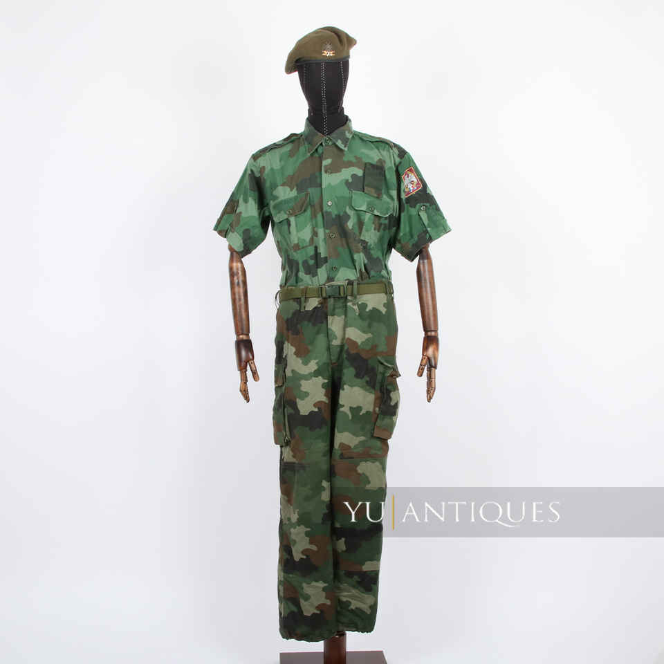 Genuine Yugoslavia Serbia Army Armed Forces M93 Oak Leaf Camo Pattern ...