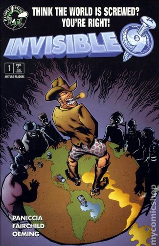 Invisible 9 #1 NM 1998 Stock Image | eBay