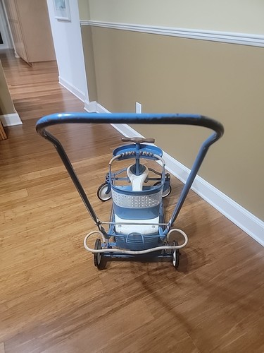 Original Vintage 1950s Taylor Tot Baby Stroller Walker Blue/White | eBay