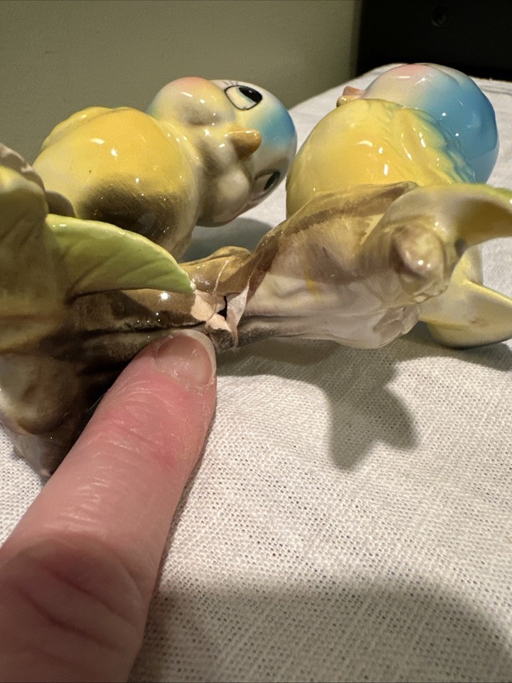 Vintage Norcrest Bluebirds On Branch. Made In Japan. As Is. read | eBay