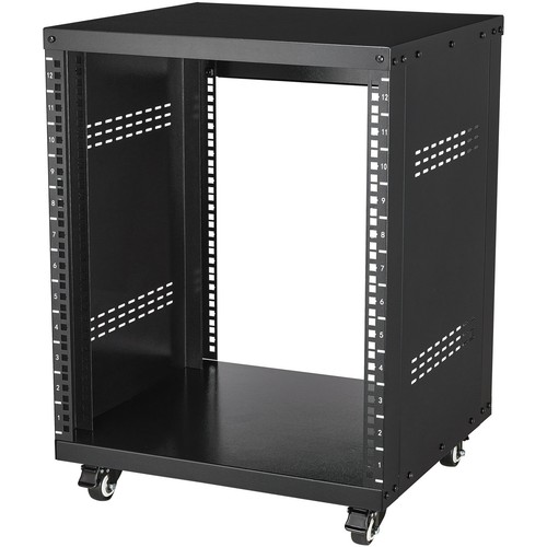 VEVOR 12U AV Rack Stand 500 lbs Capacity Network Stereo Recording ...