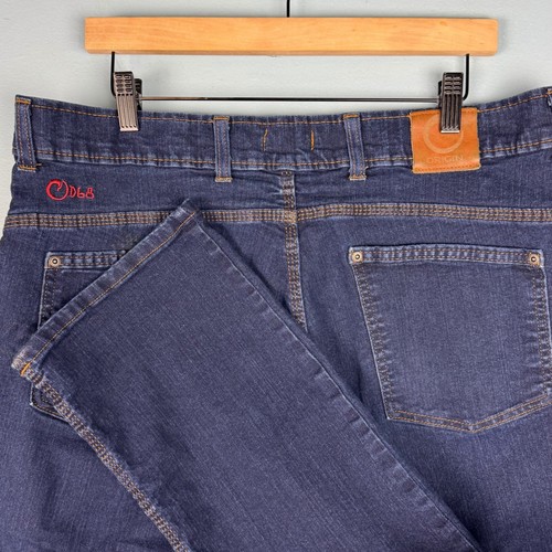 Origin D68 Delta Flex Straight Jeans Men's 36x31 Blue Dark Wash Denim ...