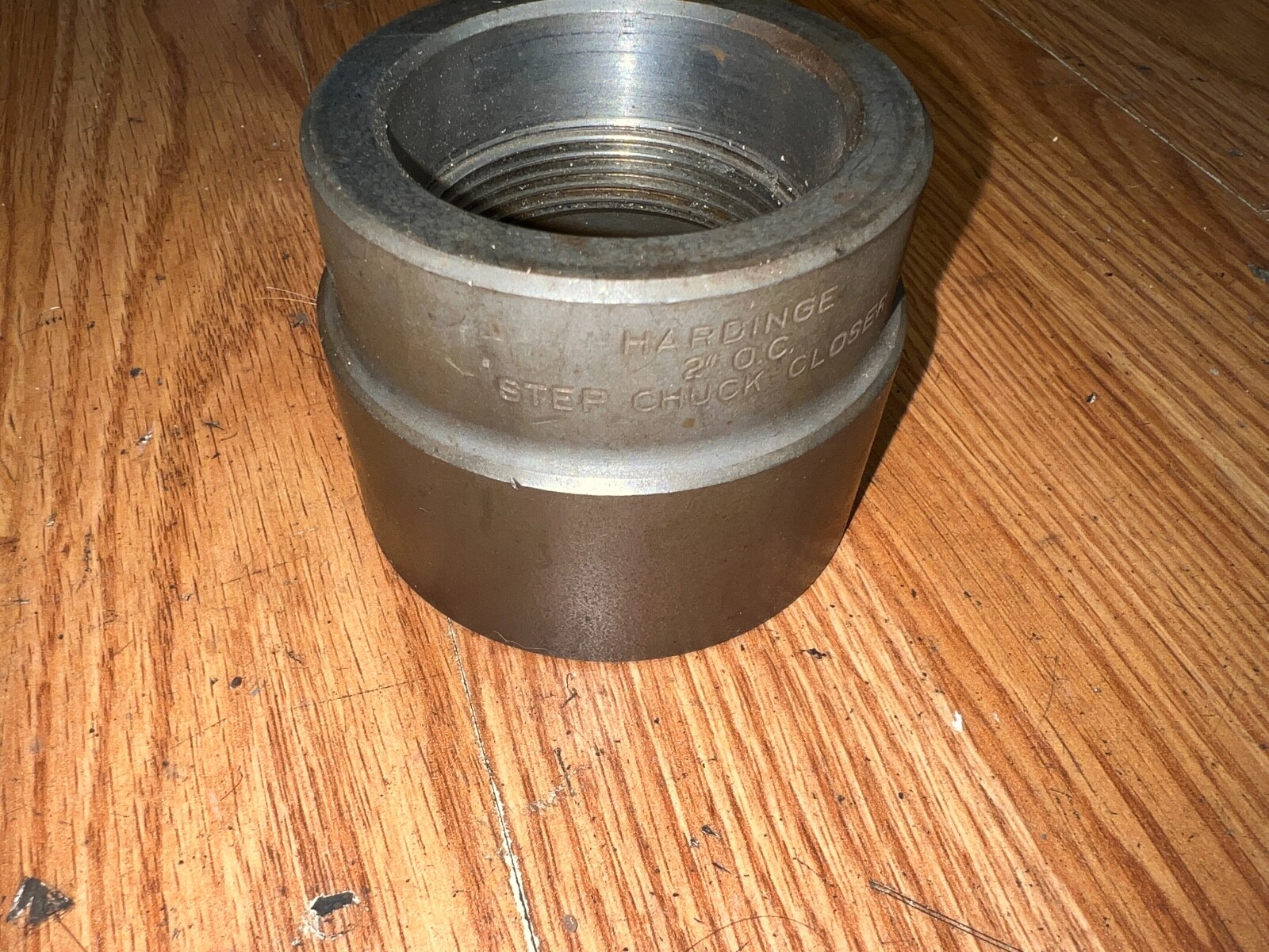 HARDINGE 2" O. C. STEP CHUCK CLOSER 2 3/16" THREADED MOUNT | eBay