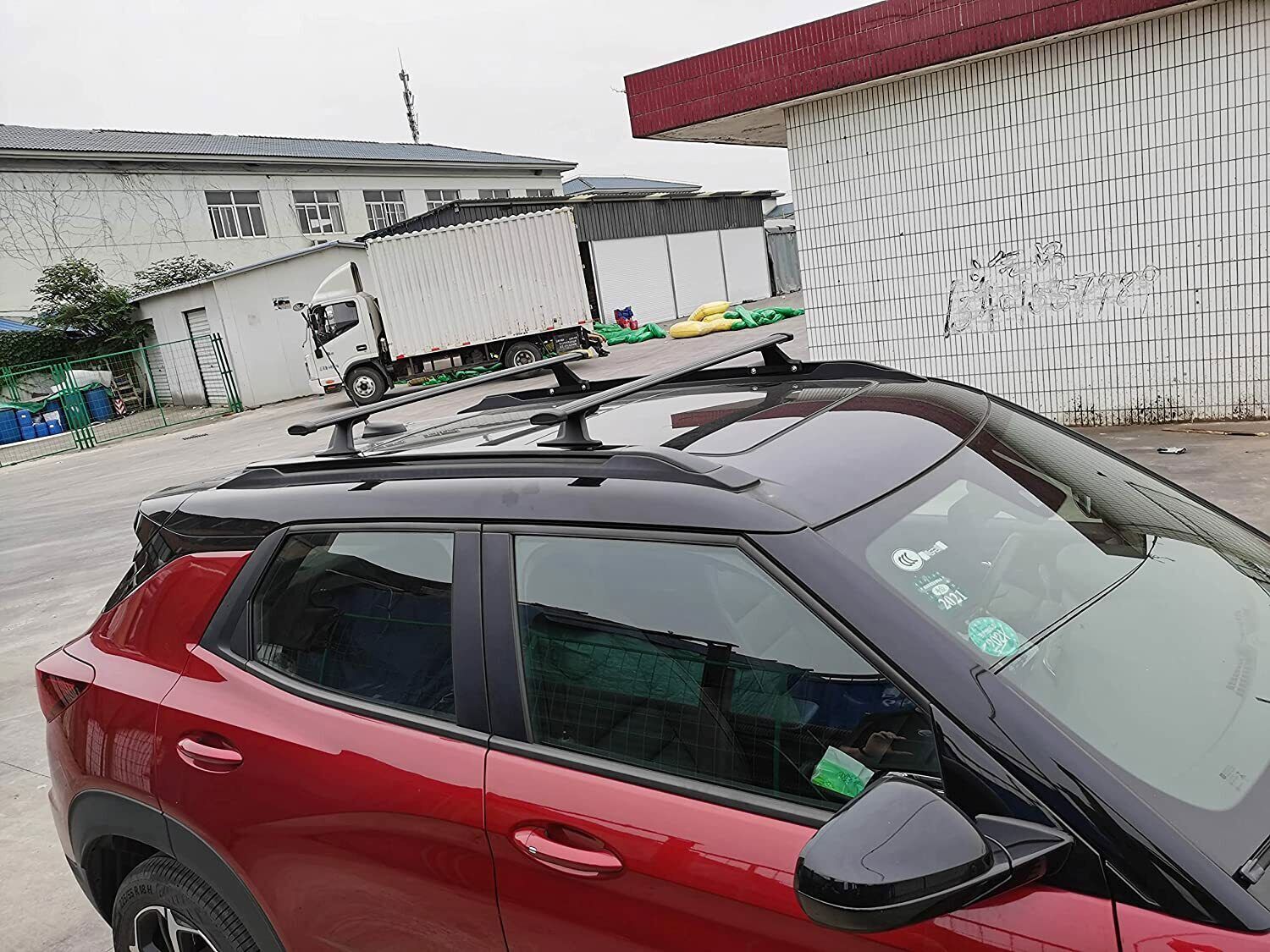 2Pcs Roof Rack Crossbar Cross Bar Fits for Chevy Chevrolet Trailblazer ...