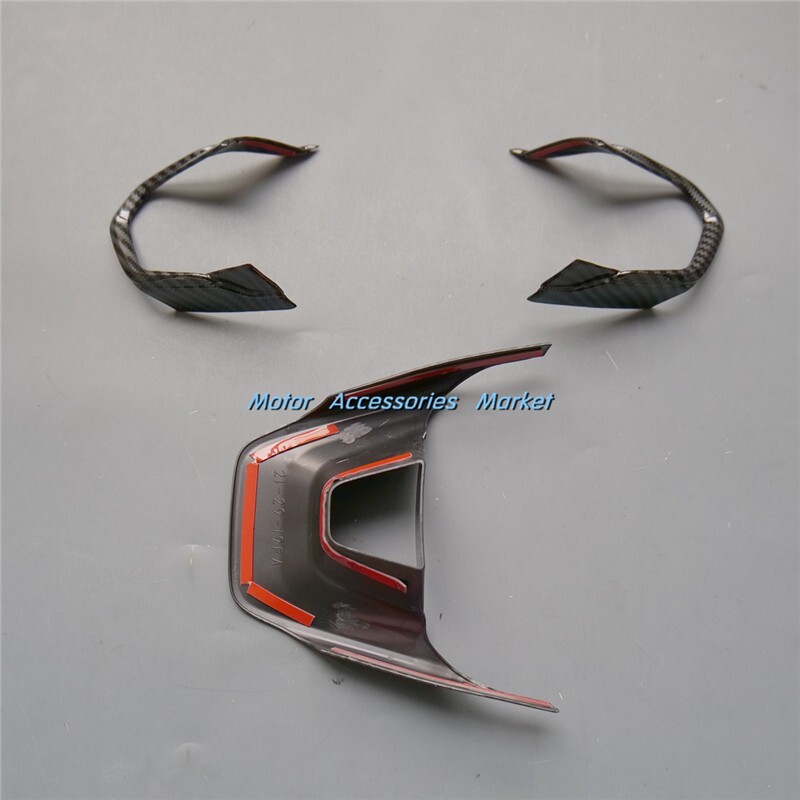 Carbon Fiber Style Steering Wheel Cover Trim For Lexus RX350 RX500h ...