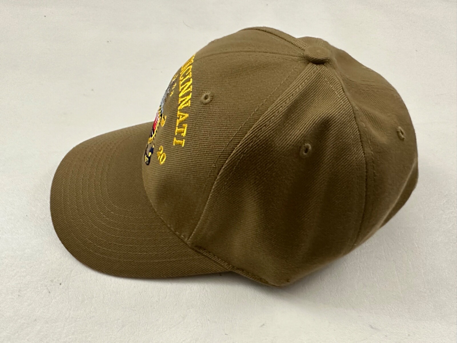 USS CINCINNATI LCS 20 The Corps BEIGE Baseball Cap One Size | eBay
