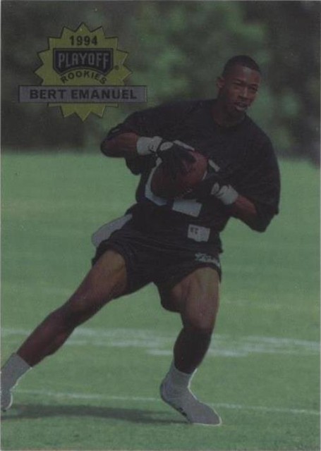 1994 Playoff - #291 Bert Emanuel (RC) for sale online | eBay