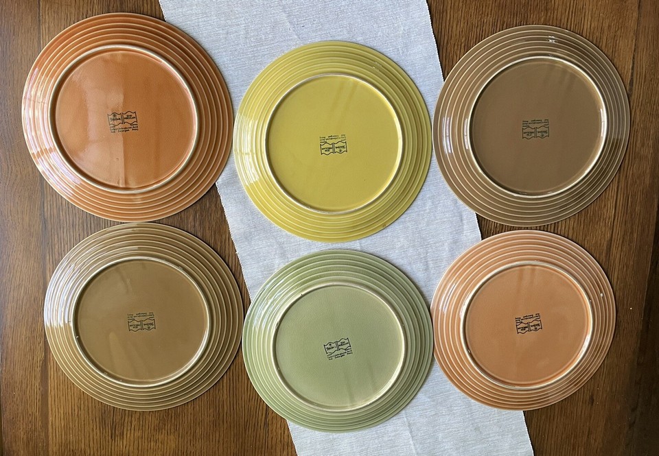 VTG Style House MCM Dishes 6 Place Settings + Platter, Mix + Match ...
