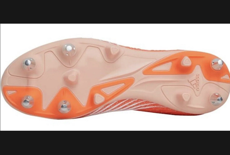 New Adidas Predator 19.1 SG Coral G25818 Metal Soccer Cleats Womens ...