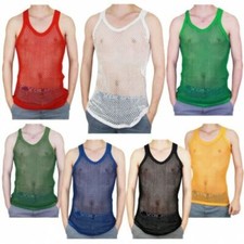 Mens String Vests for sale | eBay