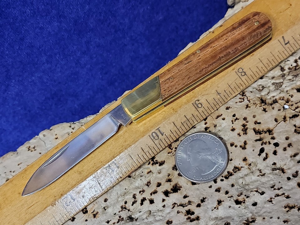 NOS 3X VINTAGE POCKET KNIFE LOT TIMBER KING KNIFE O RAMA ROSEWOOD ...