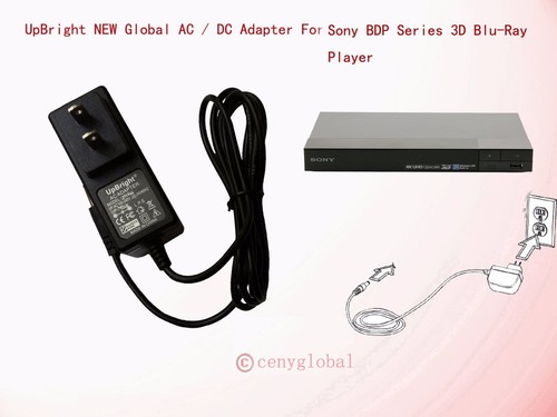 12V AC Adapter For SONY Smart 3D Blu-ray DVD Player Series AC-M1208 ...