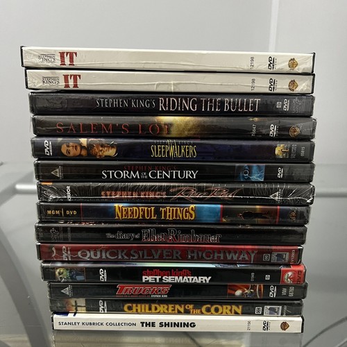 Stephen King DVD Lot IT Children Of The Corn Storm of The Century NEW ...