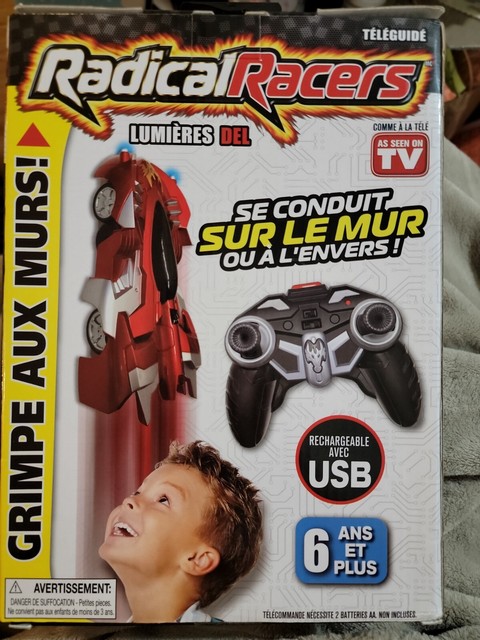 2019 Emson Radical Racers Red Climbing LED Light-up Remote Control Race ...