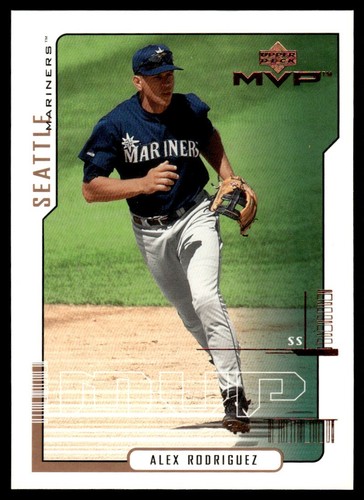 2000 Upper Deck MVP Alex Rodriguez Seattle Mariners #104 | eBay UK