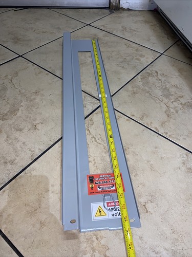 MURRAY DEAD FRONT COVER 200A 120/240V 1 PH 20 SPC LONG 33 3/4 WIDE 6 1/ ...