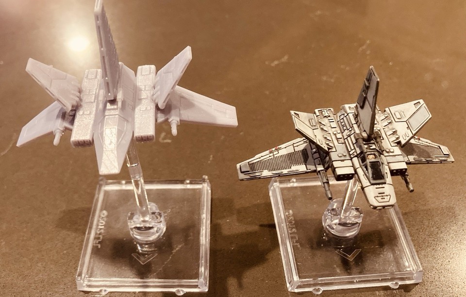 Star Wars X Wing Miniatures Scale 3D Print Alpha Class Starwing Assault ...