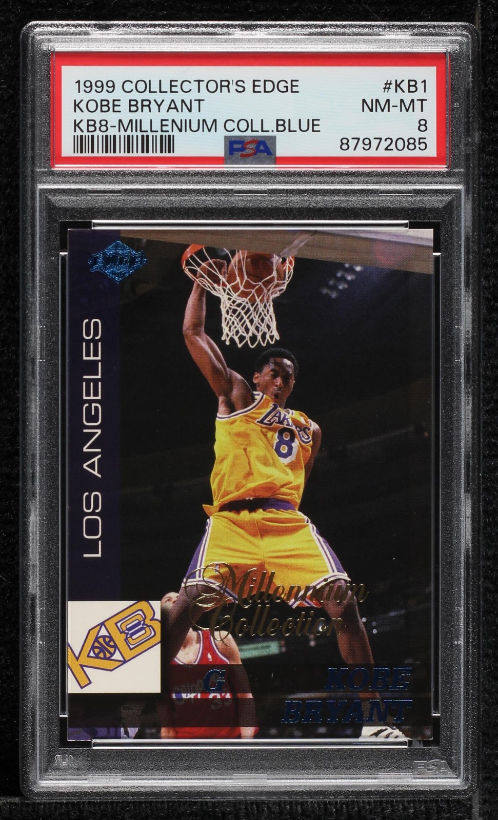 1999 Collector's Edge Kobe Bryant Kb8 - Kobe Bryant #KB1 Millenium ...