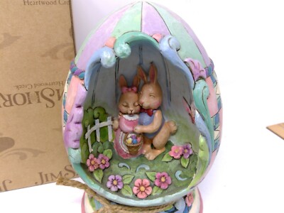 Jim Shore Spring Love - Lighted Easter Scene Diorama - 4015889 w/ Box ...