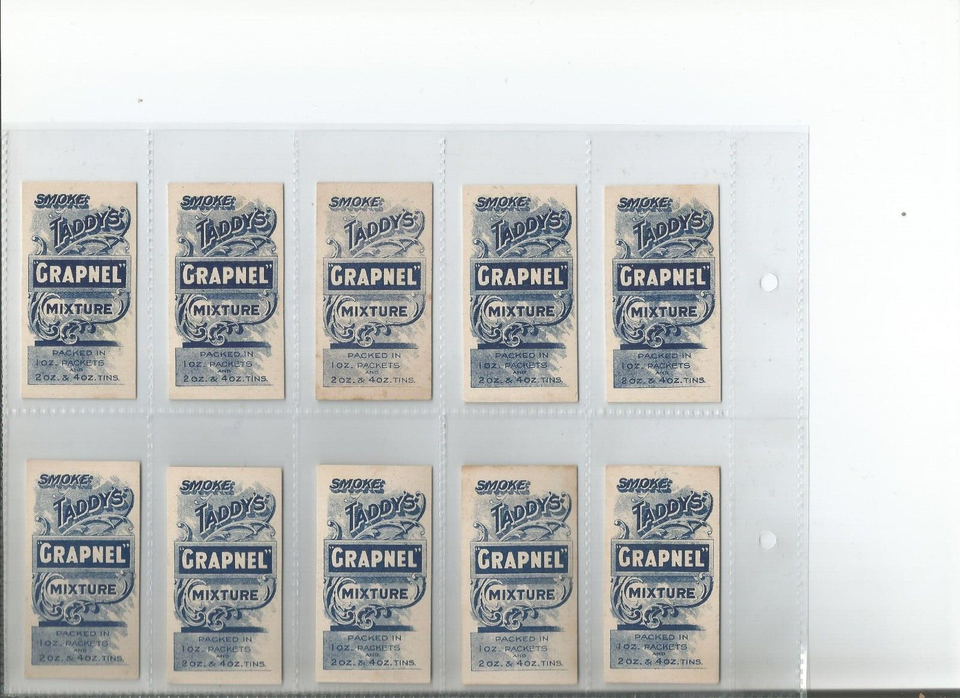 TADDY Full Set FAMOUS ACTORS/ACTRESSESSERIES 1903 (25 CARDS) Excellent ...
