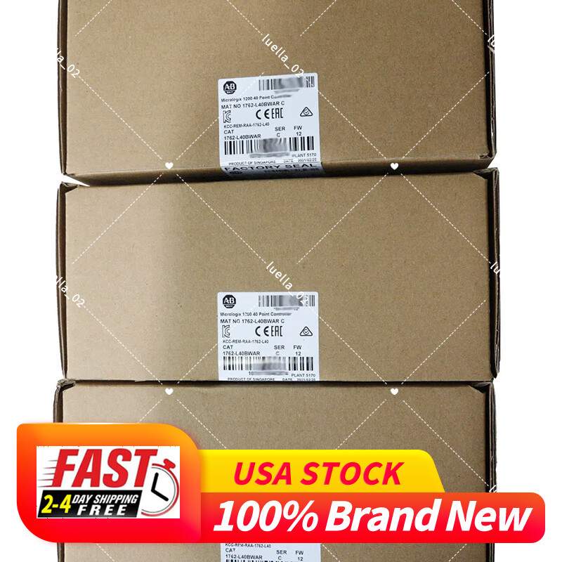 Allen-Bradley 1762 L40BWAR MicroLogix 1200 40 Point Controller 1762 ...