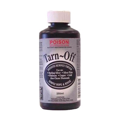 Tarn-Off Tarnish Remover for Silver Platinum Copper & Gold 250ml | eBay