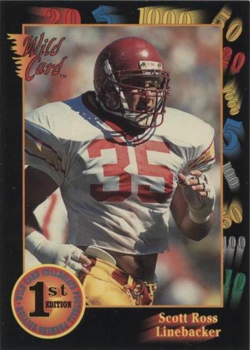 1991 Wild Card Draft - Scott Ross #122 (RC) for sale online | eBay