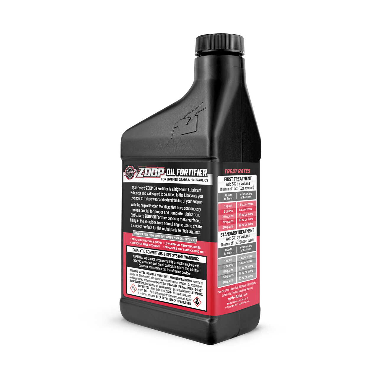 OPTI-LUBE ZDDP OIL FORTIFIER: 16 Ounce, | Grelly USA