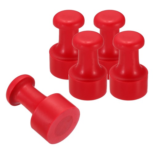 25mm Stamp Rubber Round Handle, 5pcs Rubber Knobs Stamp Mounts Drawer ...