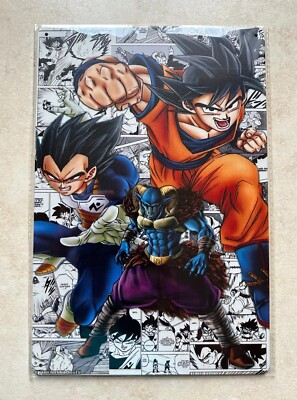 DRAGONBALL Z JAPANESE ANIME GOKU MORO VEGETA METAL SIGN MAN CAVE ...