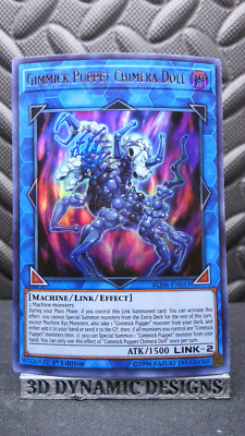 | Yugioh Gimmick Puppet Chimera Doll BLHR-EN053 1st Edition Ultra Rare ...