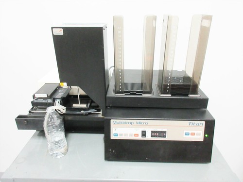 TITAN MULTIDROP MICRO MICROPLATE LIQUID HANDLER & TITERTEK 384 ...