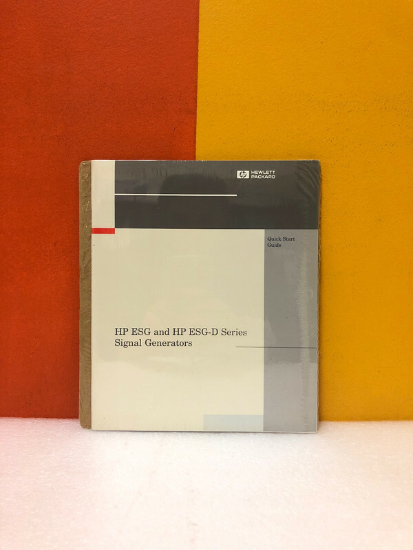 HP E4400-90251 ESG & ESG-D Series Signal Generators Quick Start Guide ...