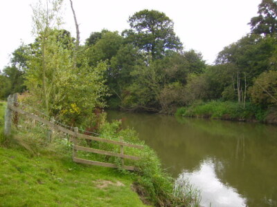 Photo 6x4 River Derwent downstream from Howsham Bridge Bossall c2007 ...
