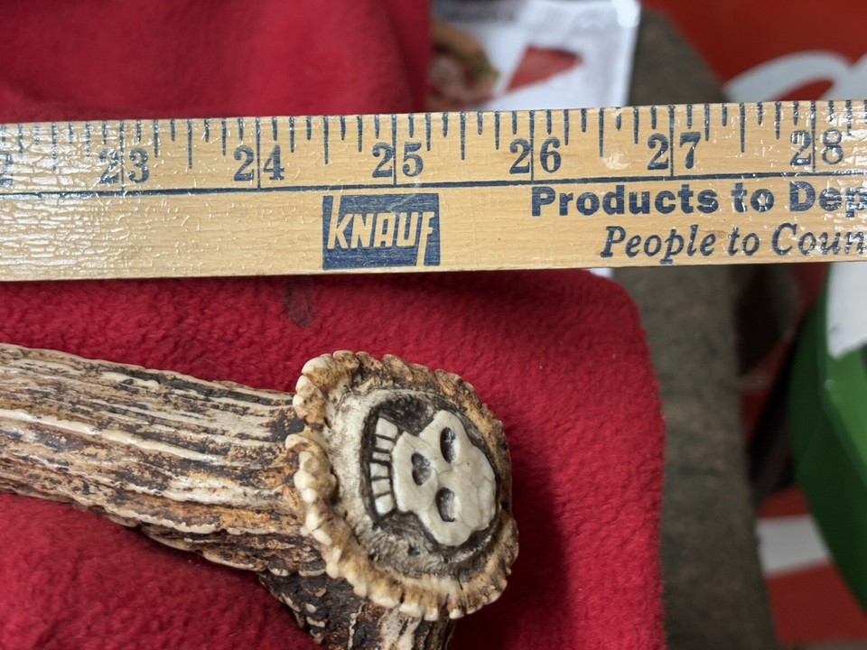 Custom Short Sword with Deer Antler Handle - 26 inches - 19 inch blade ...