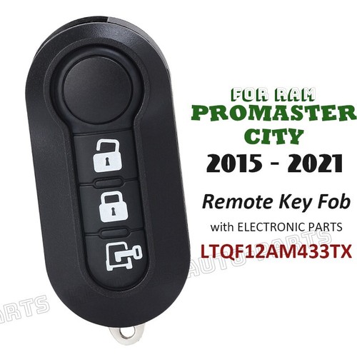 LTQF12AM433TX for Ram Promaster City 2015 2016 2017-2021 Flip Remote ...