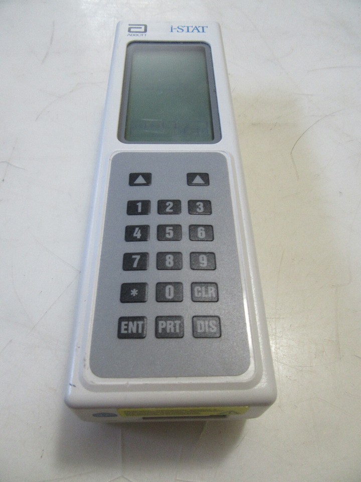 V69 I-STAT PORTABLE CLINICAL ANALYZER SER# 2-45436 ABBOTT FREE SHIPPING ...