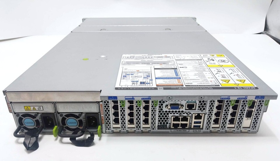 Oracle T8-1 SPARC 32-Core 5.0GHz CPU 512B RAM (8 x 64GB), 2x 800GB SSD ...