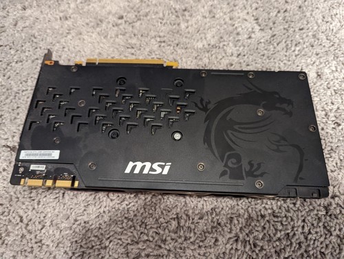 MSI GeForce GTX 1080 GAMING 8GB GDDR5X Graphics Card | eBay